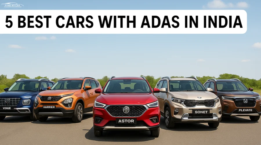5 Best Cars With ADAS In India Under Rs 20 Lakh (Updated 2025)